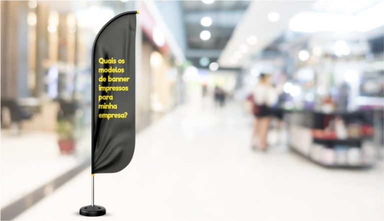 Quais os modelos de banner impressos para minha empresa?